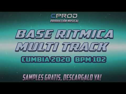 Base Ritmica Cumbia JS Bpm102 - Multitrack 2020 - YouTube