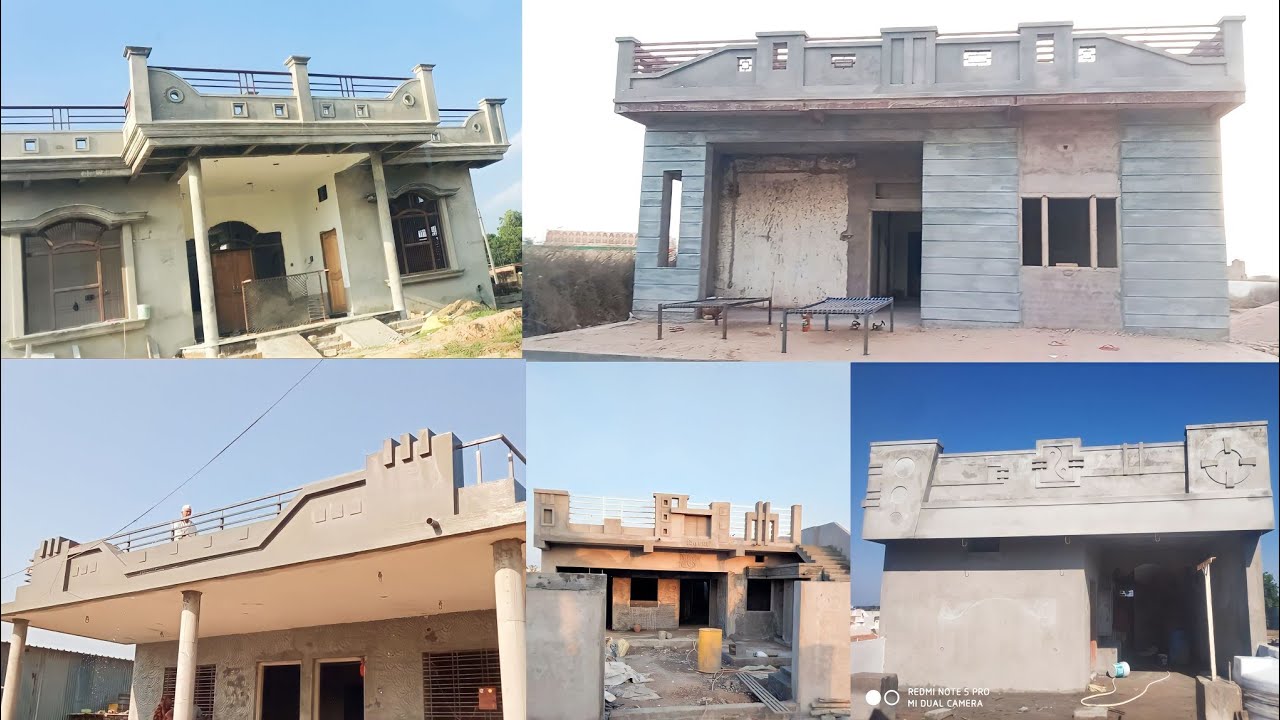 Ghar ka design house design 21+ photos Parapet design @plasterwork96 ...