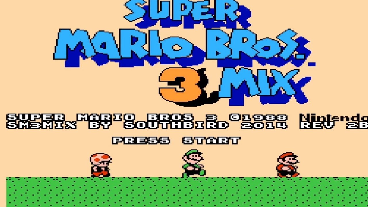 (FC/NES) - Longplay / Walkthrough - Super Mario Bros. 3 Mix 1/4 HD 60 ...