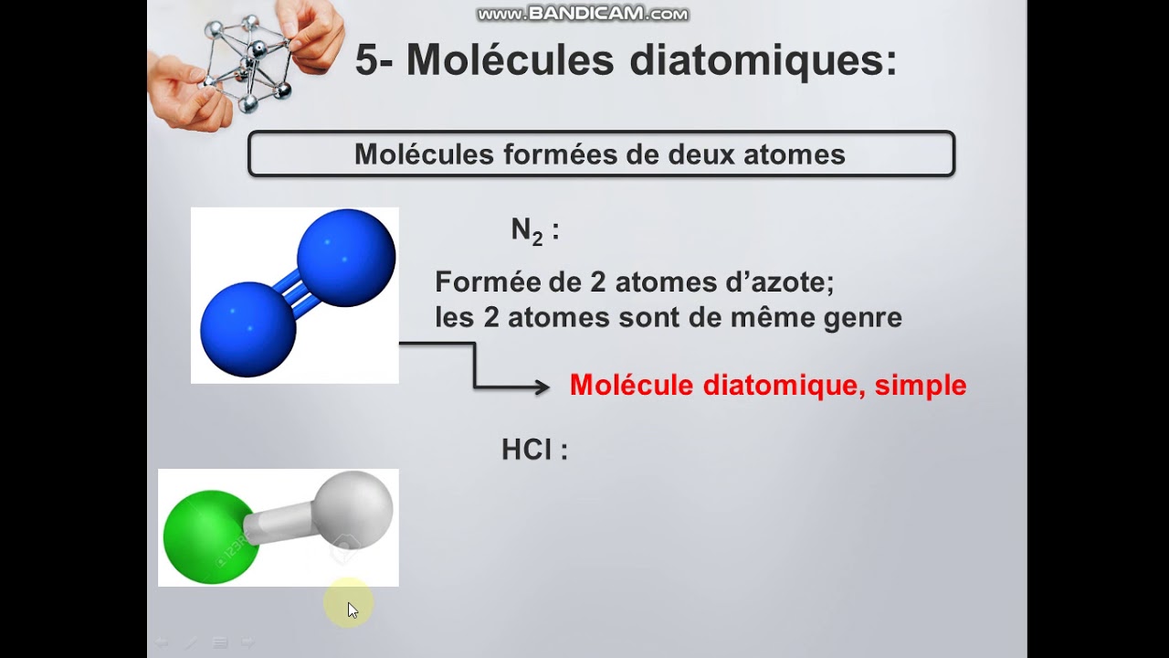 Chimie EB8 les molécules - YouTube