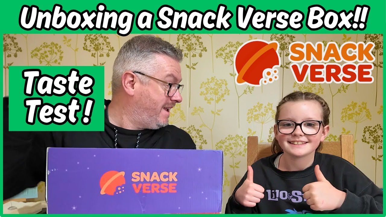 UNBOXING and TASTE TEST of a SNACK VERSE Premium Box! - YouTube