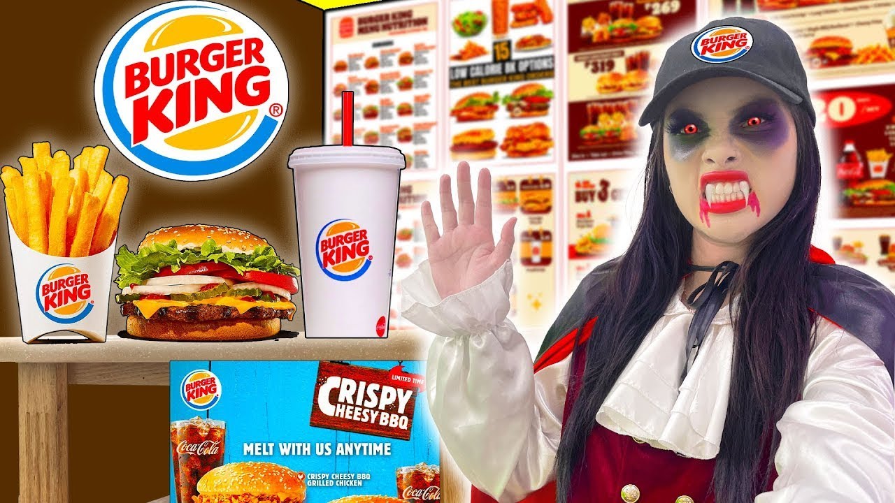 I Opened a Spooky Vampire Burger King - YouTube