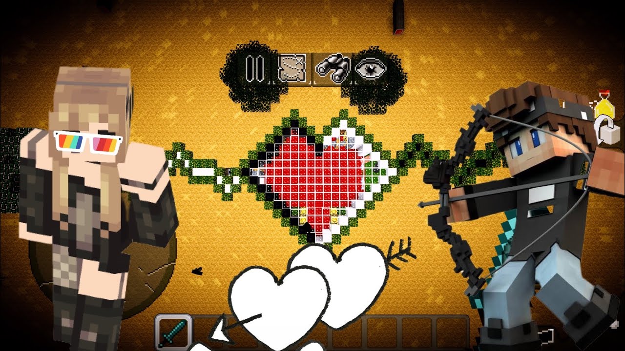 Minecraft: Heart House 🏡 For Couples👩‍ ️‍👨 @BronarGamer-24 - YouTube
