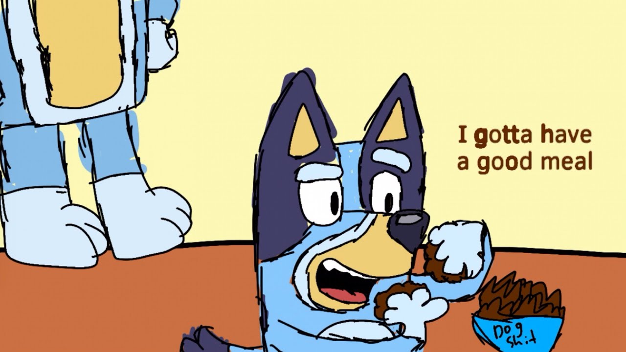 garfielf but it’s bluey - YouTube