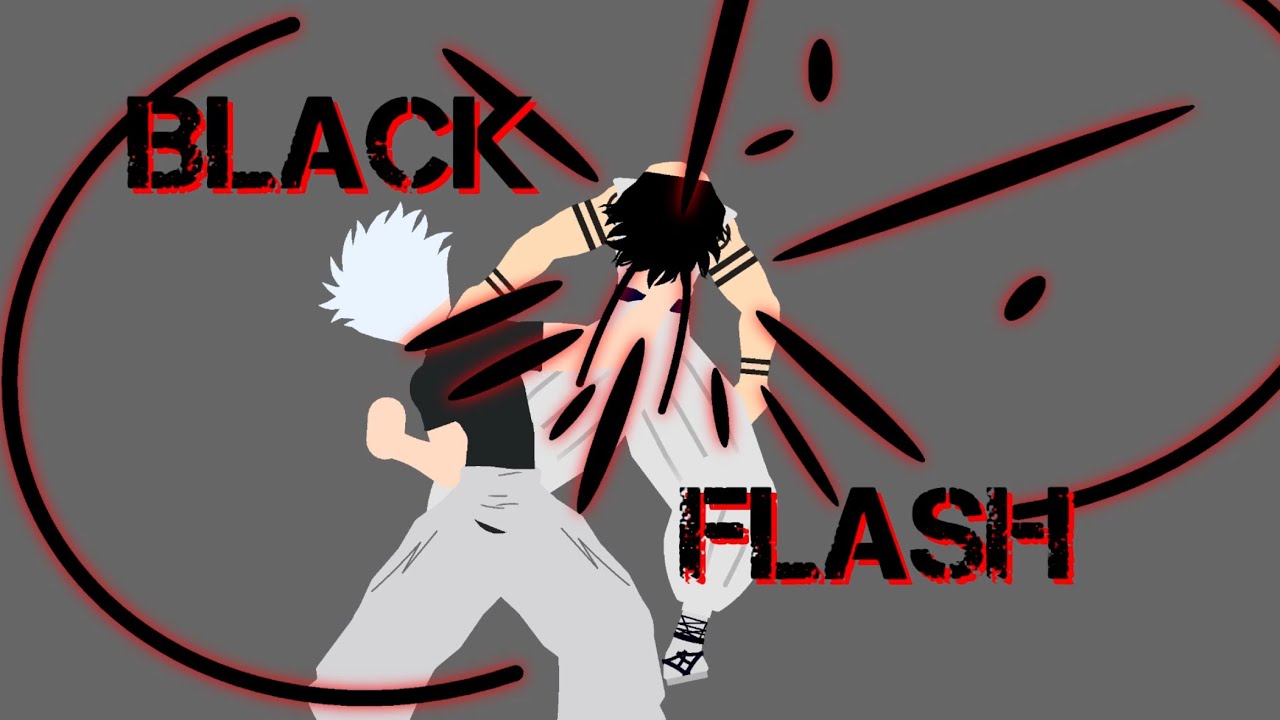 Gojo’s black flash - YouTube