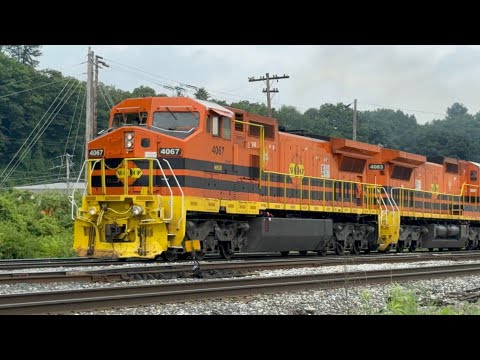 Our Favorite Crew Departs Brattleboro for Palmer in 611 After Completing Their Switching Duties 