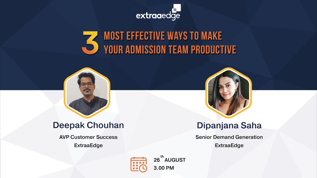 3 Most Effective Ways to Make your Admission Team Productive - YouTube