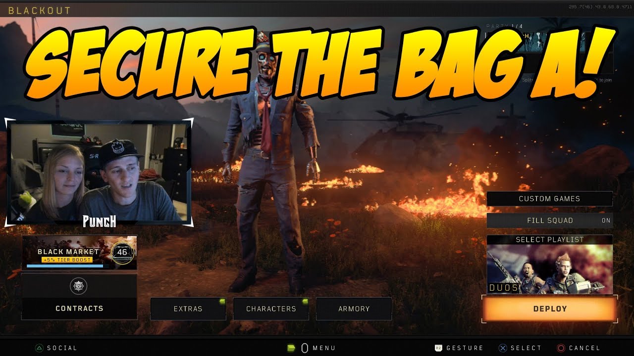 CoD With My Girlfriend! - Episode 3 - SECURE THE BAG A! - YouTube