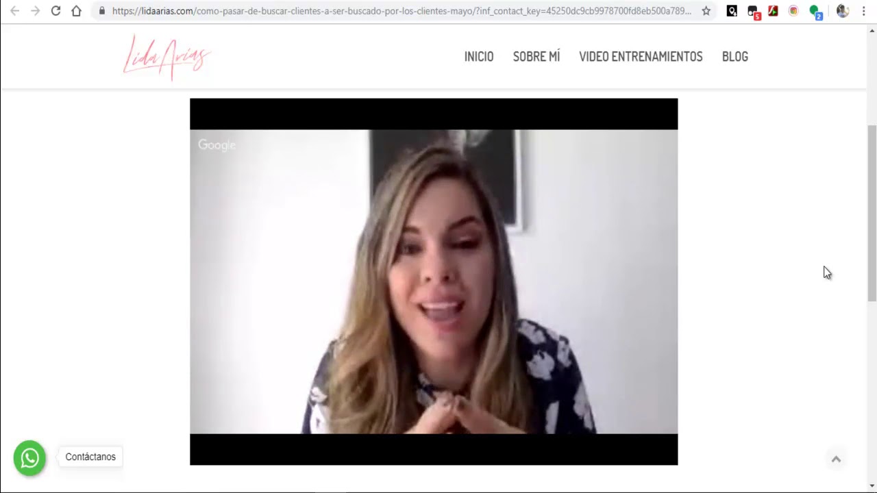 Sesión 1 - Ventas con Esencia por Lida Arias - YouTube