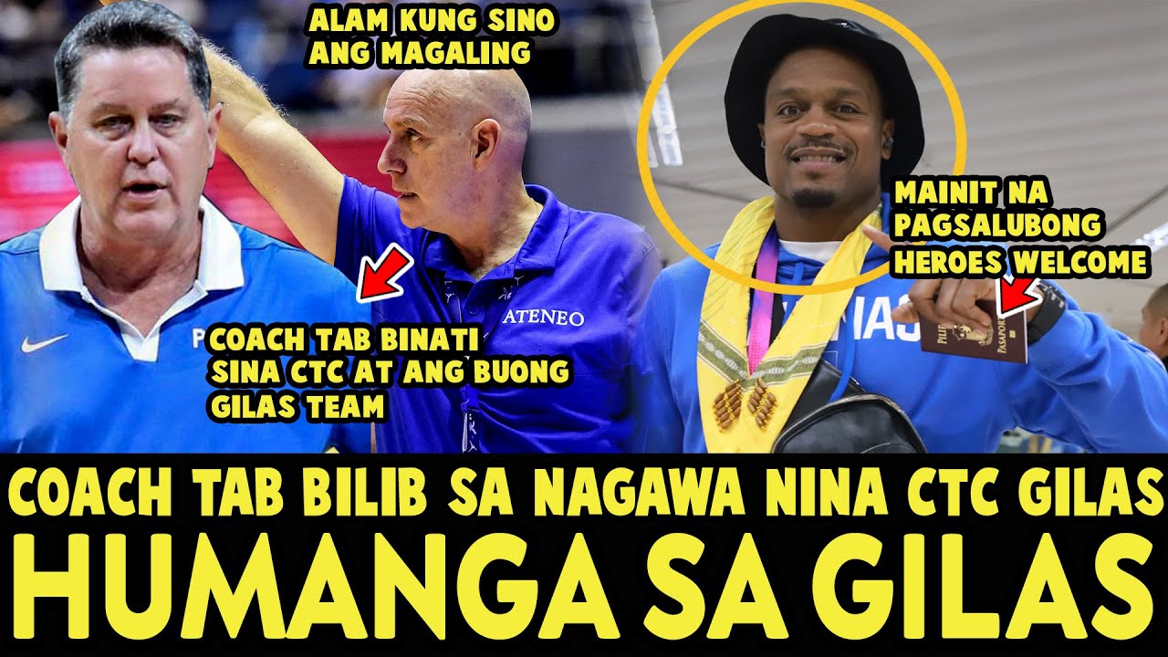 Heroes Welcome para sa GILAS. Marami ang Humanga sa 2023 GILAS. Coach ...