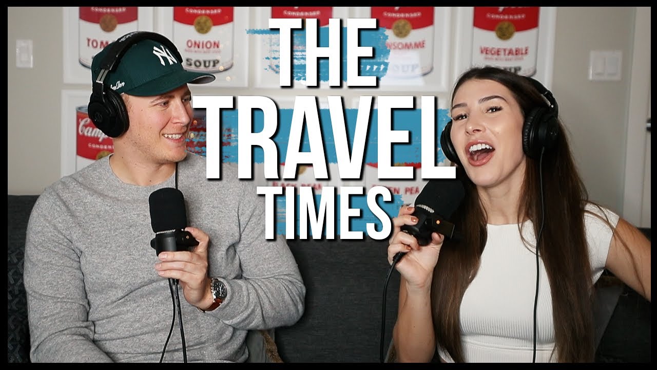 I Started a Podcast.. THE TRAVEL TIMES W/ Laura Reid & Peter - YouTube