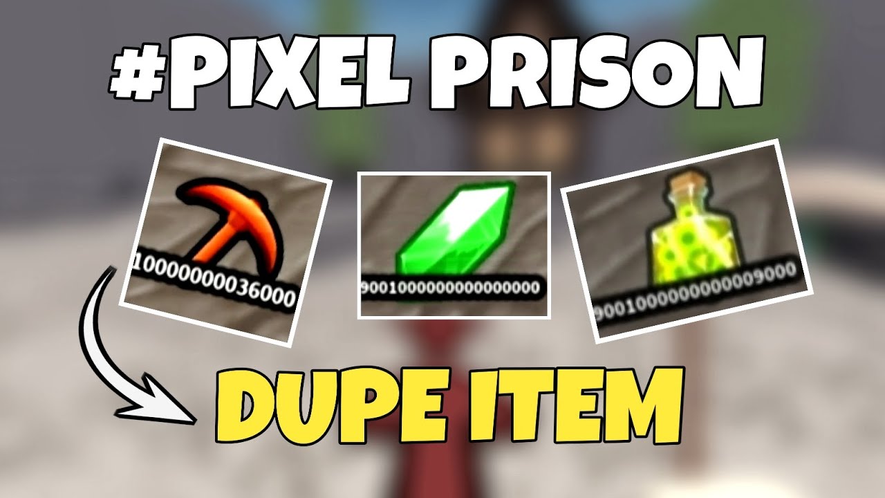 *NEW* Pixel Prisons Script Dupe All Item 🔥 - YouTube