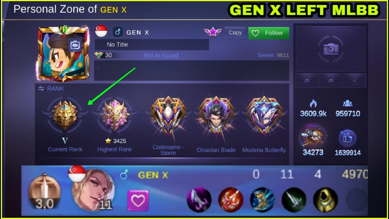 WHY GEN X LEFT PLAYING REAL STORY | MOBILE LEGENDS - YouTube