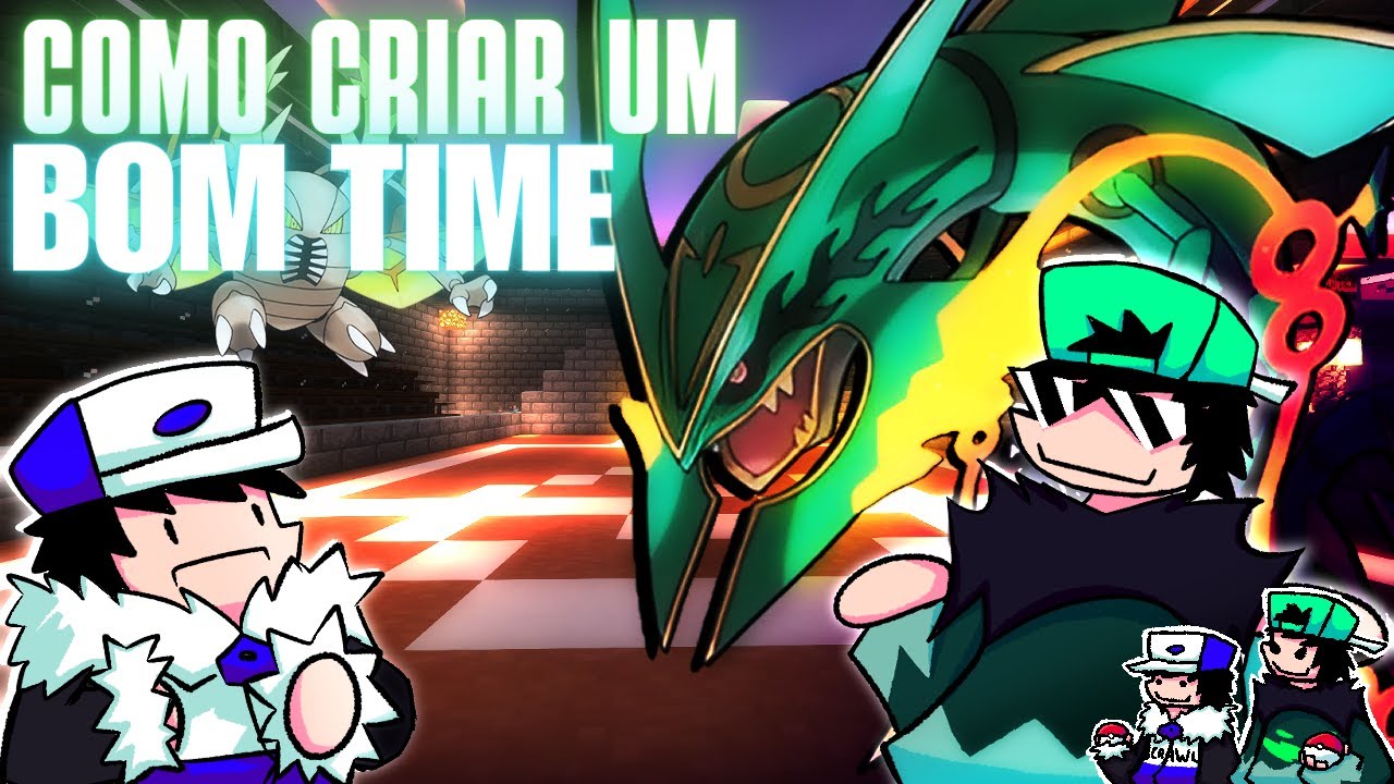 COMO MONTAR um BOM TIME POKÉMON!! - Pixelmon Brassil #67 - YouTube