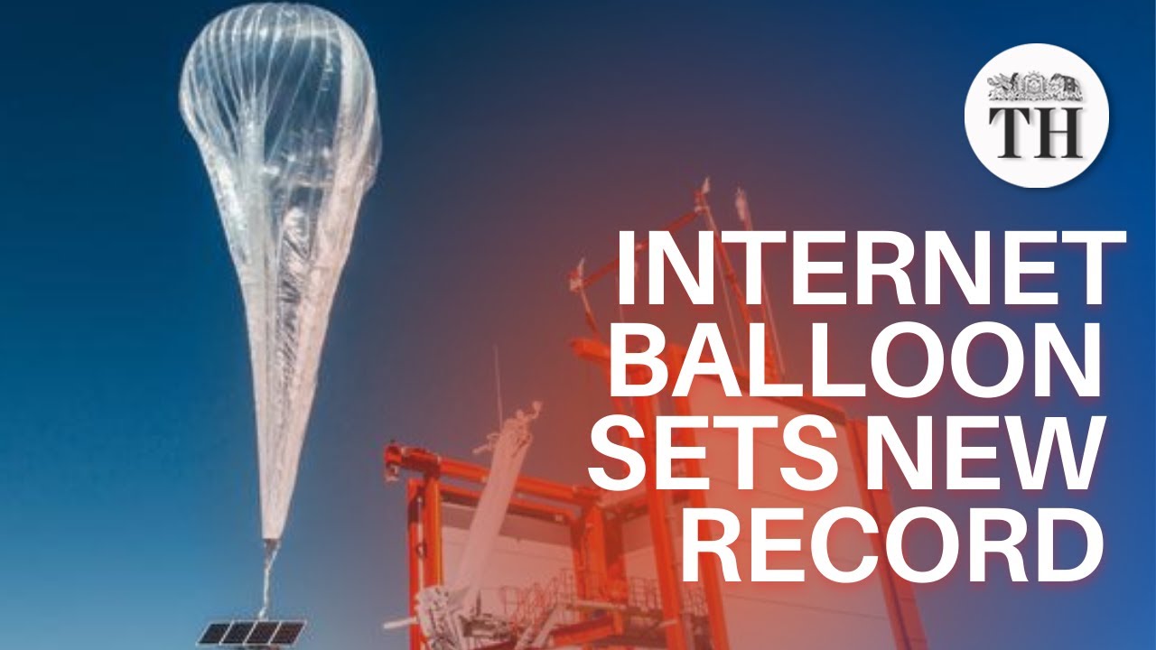 Loon internet balloon makes record flight - YouTube