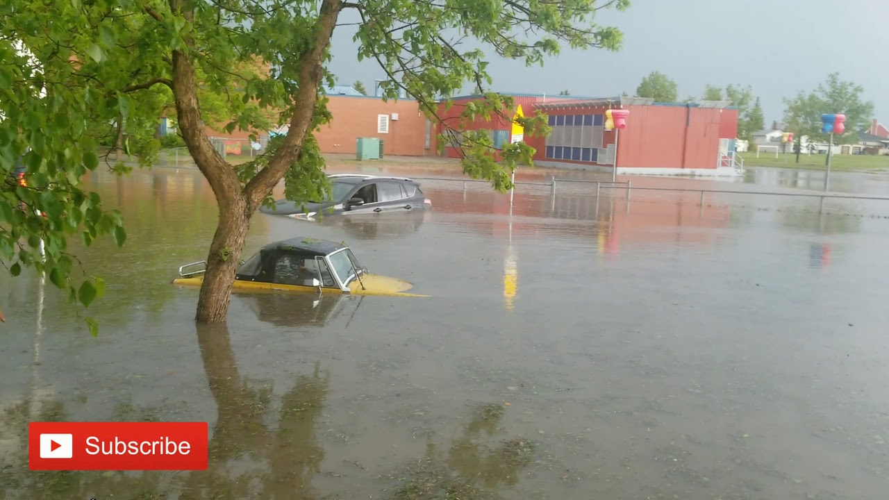 Hail Storm Calgary June 2020 | YYC Weather | Vlog June 2020 - YouTube
