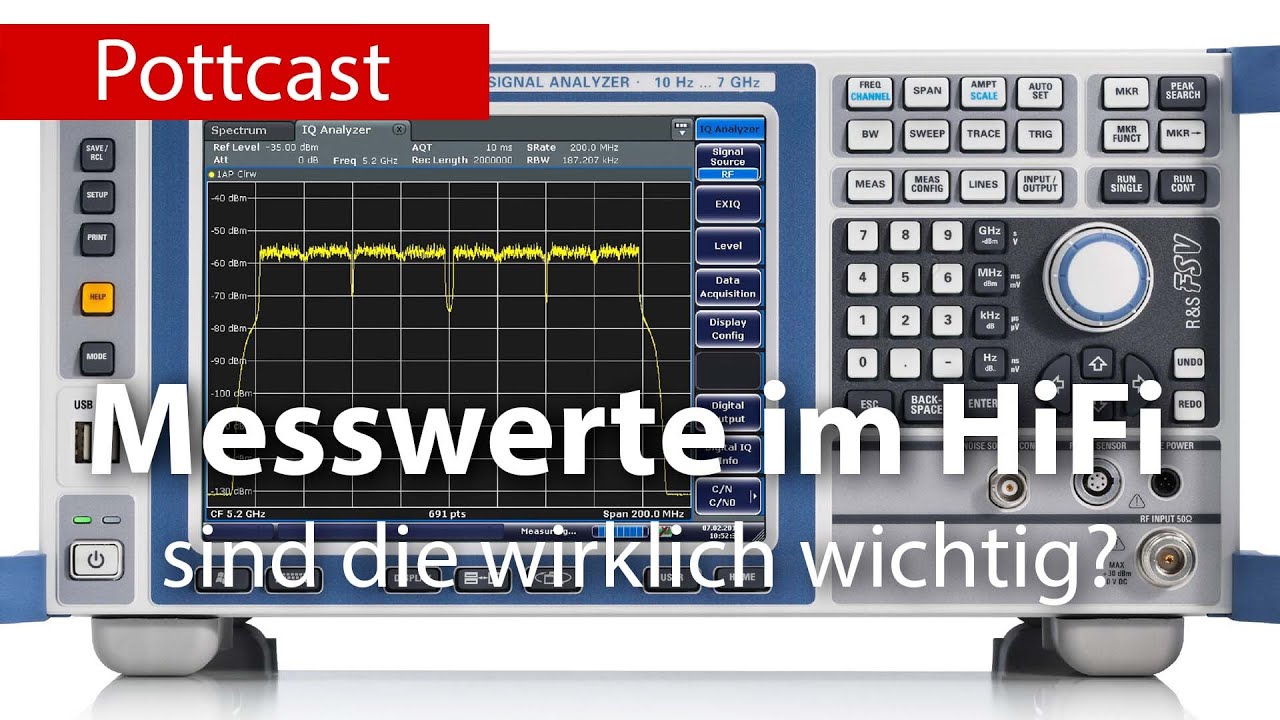 Messwerte im HiFi? Wirklich wichtig? - YouTube