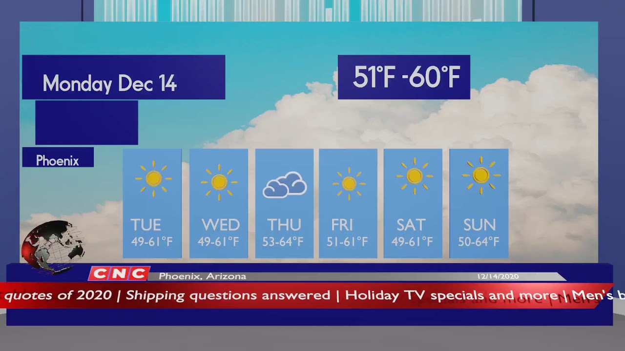 Weather Forecast Phoenix, Arizona Phoenix weather Forecast and local ...