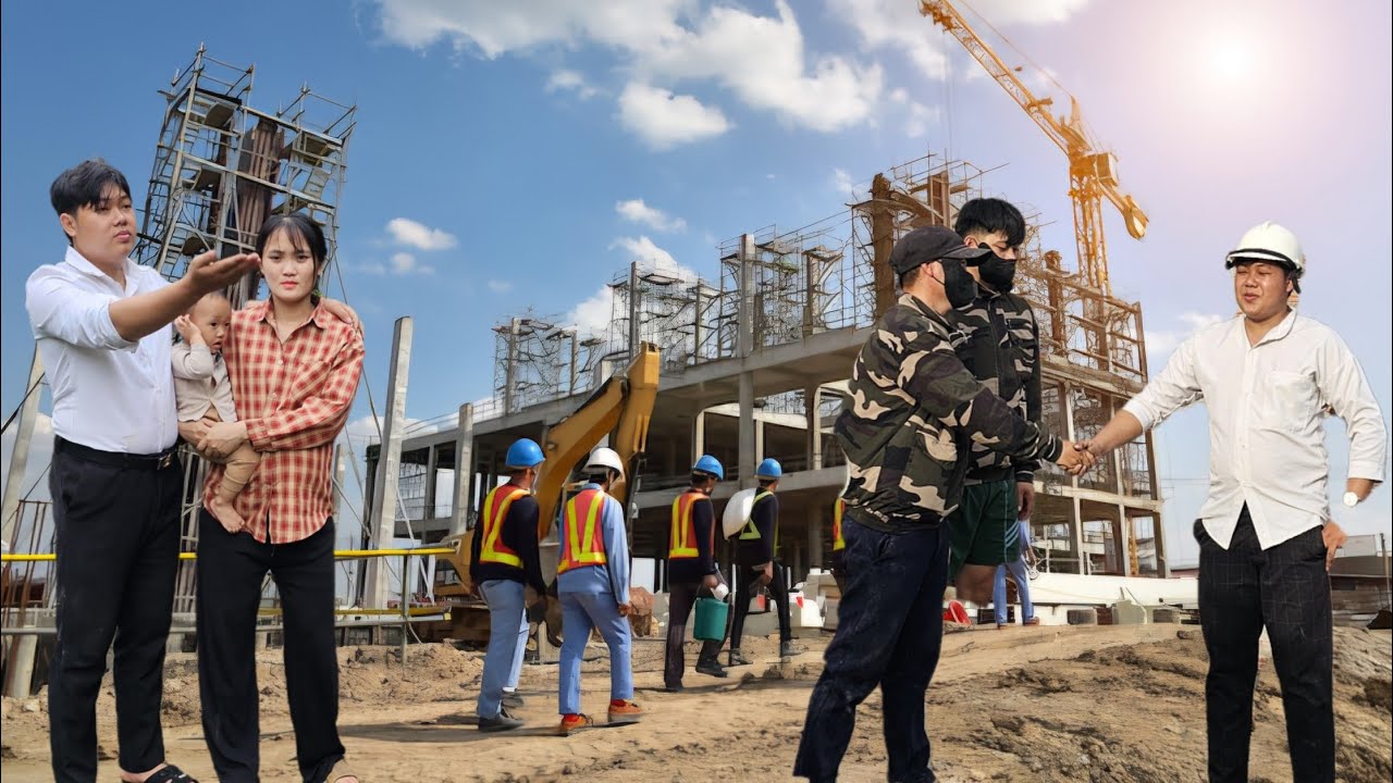 "Hard Hat CEO Inspects Construction SiteWhile His Wife Renovates Their ...