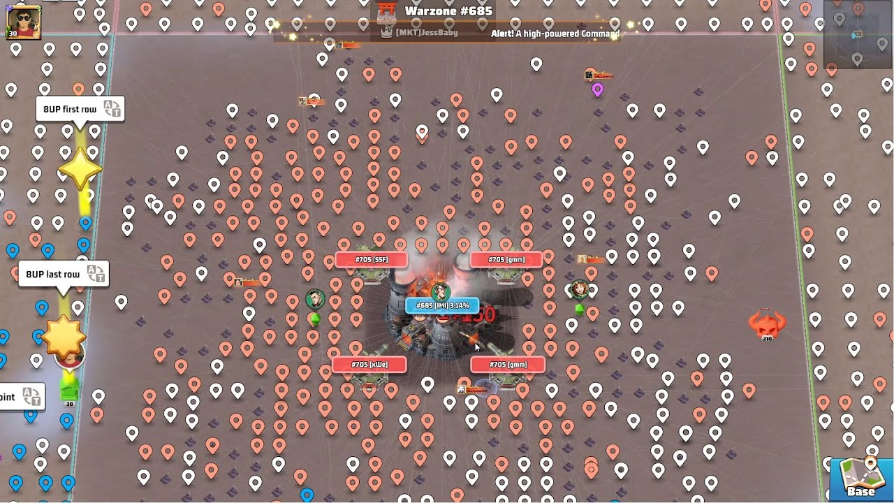 Last War Warzone Dual Final 685 vs 705 - YouTube