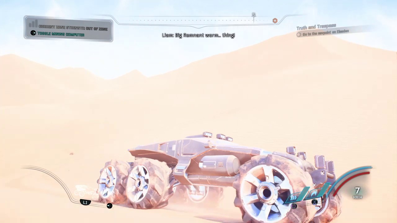 Mass Effect™ Andromeda - Touching the Desert's Steel Worm - YouTube