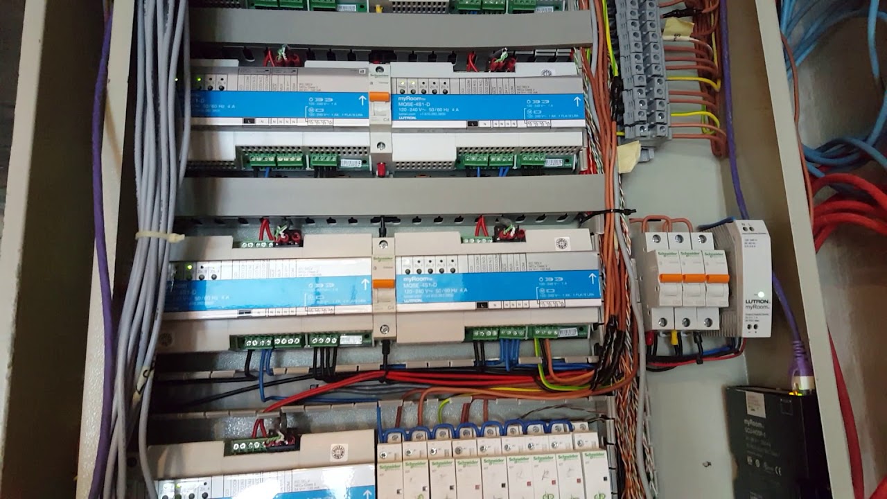 Lutron control system - YouTube