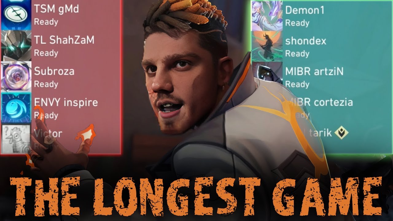 THE LONGEST GAME IN PRO CITY ️ DEMON1 - SEN TARIK - MIBR ARTZIN - MIBR ...