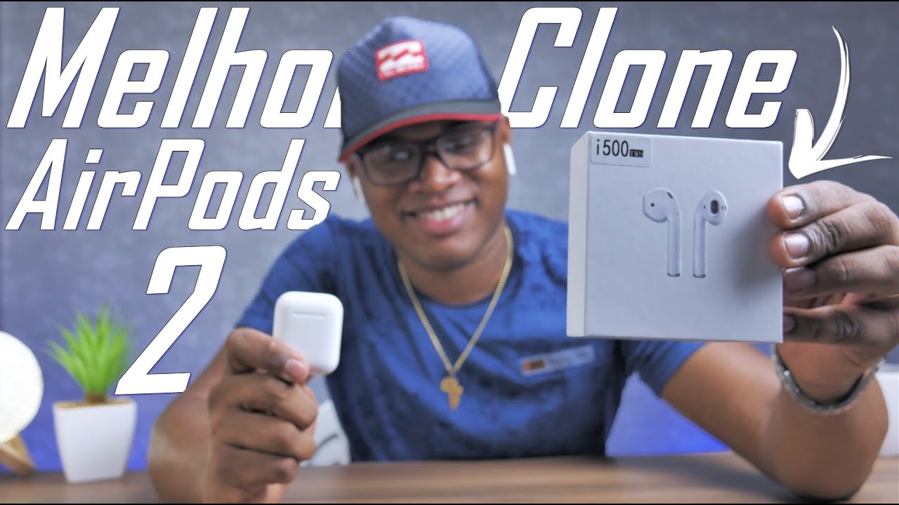 i500 TWS Um Dos Melhores e Mais Barato Clone do AirPods 2 - YouTube