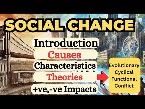 Social Change | Causes and characteristics | Theories of Social change ...