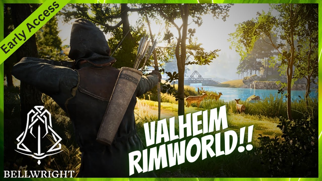 BELLWRIGHT Gameplay | The Perfect Marriage: Medieval Valheim Rimworld # ...