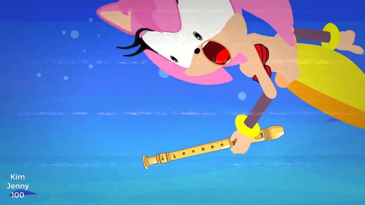 Amy the mermaid - Sonic mermaid Love Story' - Sonic Cartoon Animation ...