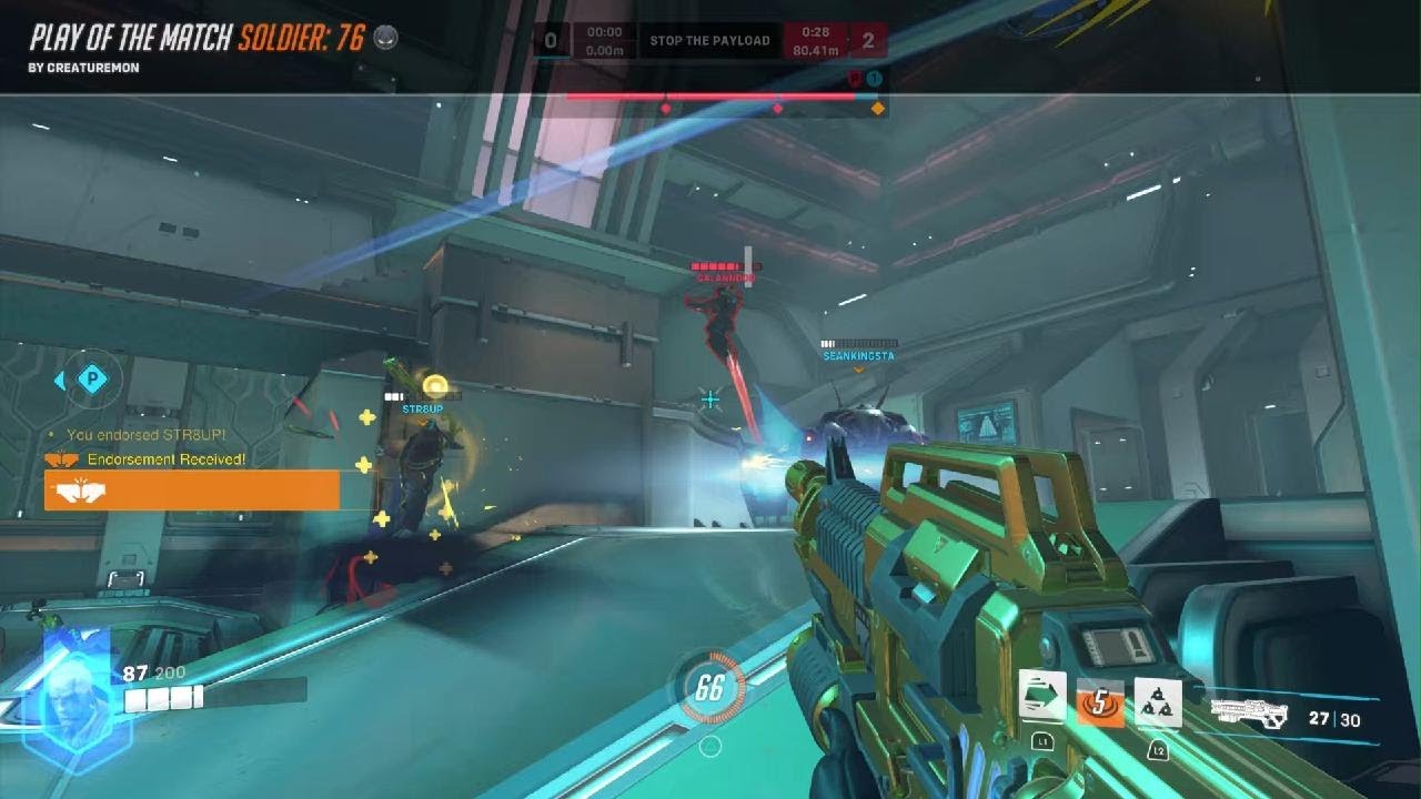 Overwatch 2 Platinum PLAY OF THE GAME!!! - YouTube