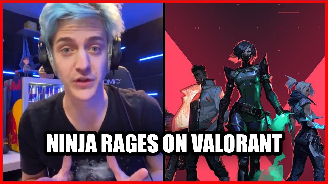 NINJA VALORANT RAGE | VALORANT MOMENTS - YouTube