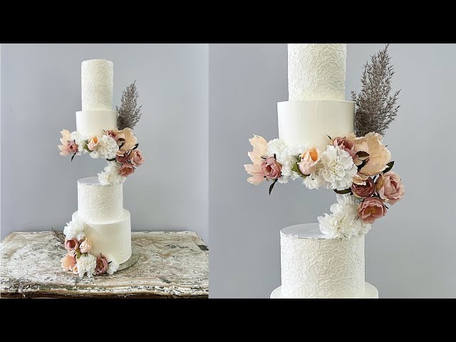 4 Tier Floating Cake Stand
