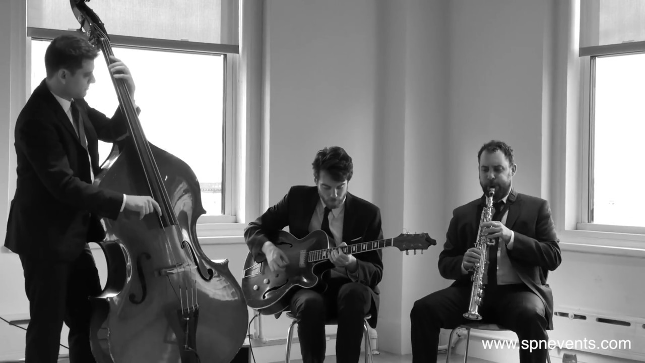 Jazz Trio - Double bass, Guitar, Saxophone by SPN Events - YouTube