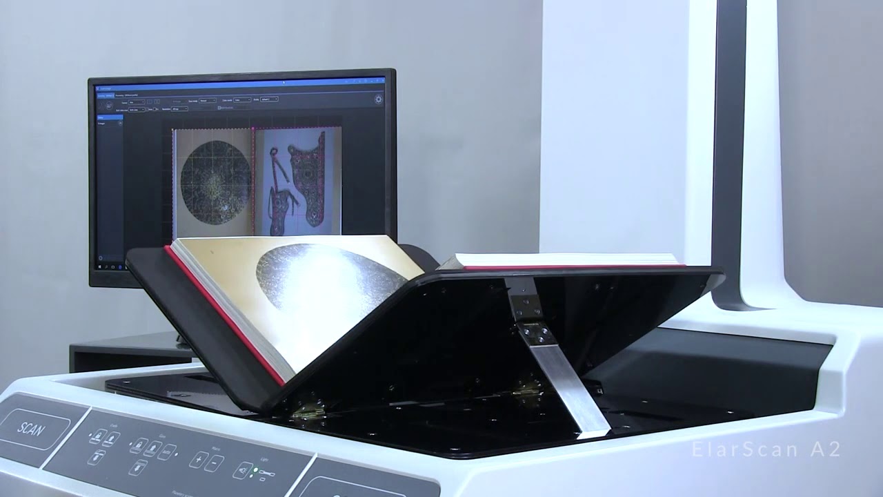 ELARSCAN A2 NOVO SCANNER UNIVERSAL DE LIVROS - YouTube