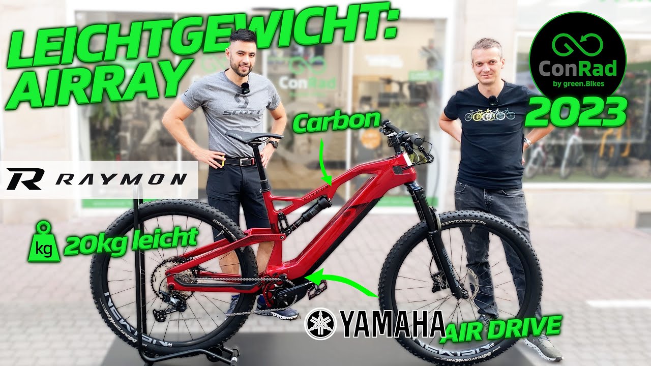 Raymon AirRay 10.0 - 20kg Light-e-MTB - YouTube
