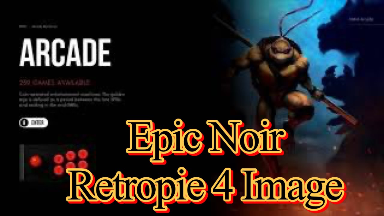 Epic Noir RETROPIE PI 4 300GB Image From Rick Dangerous - YouTube