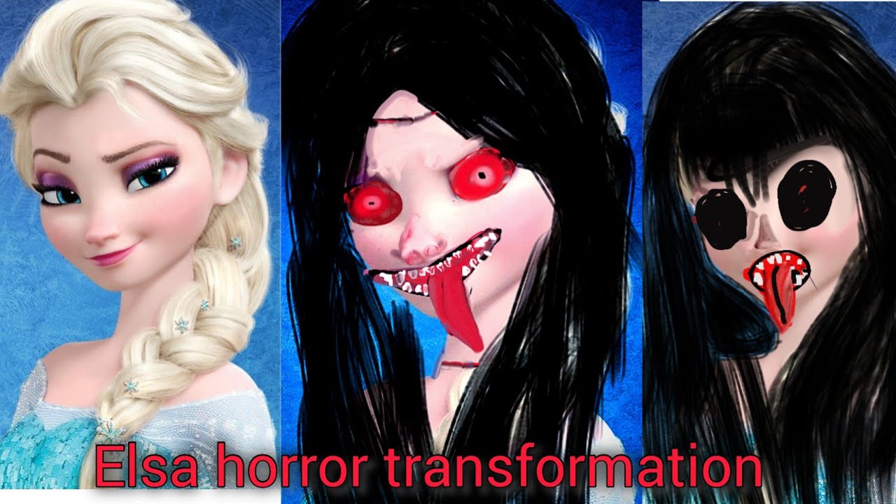 horror elsa glow up ️😱 - YouTube