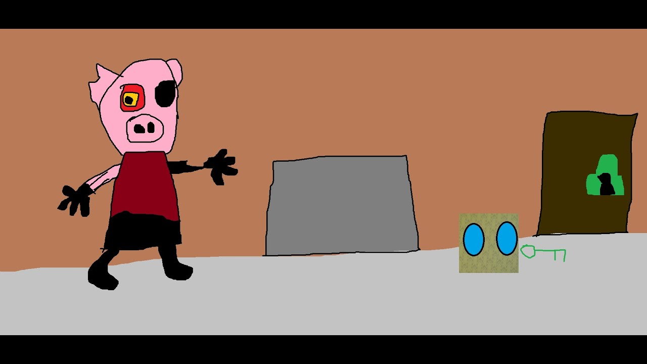 Piggy build mode "Rusted base" map - YouTube