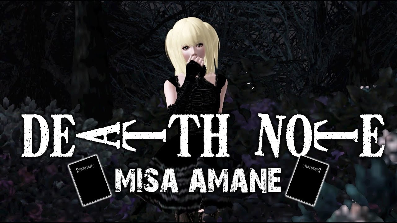The Sims 3 Death Note Create-A-Sim: Misa Amane - YouTube
