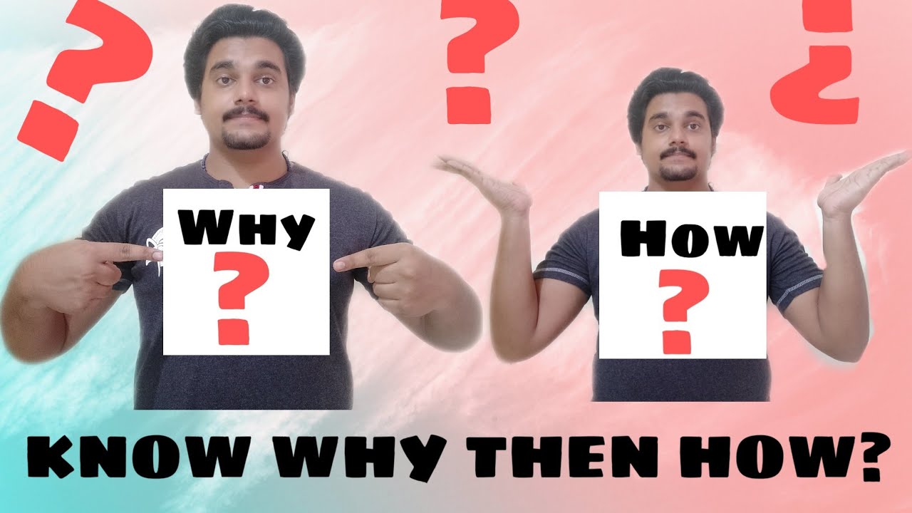 KNOW WHY BEFORE HOW ? |FITPRENEUR'S ACADEMY | LIFE LESSONS - YouTube