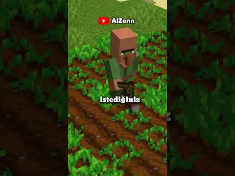Minecraft Köylülerini İşçiniz Yapın! 🤑