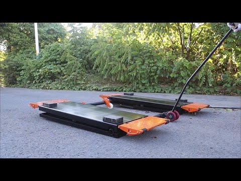 39" Mid Rise Electric Hydraulic Scissor Car Lift 6600Lb Capacity | Demo ...