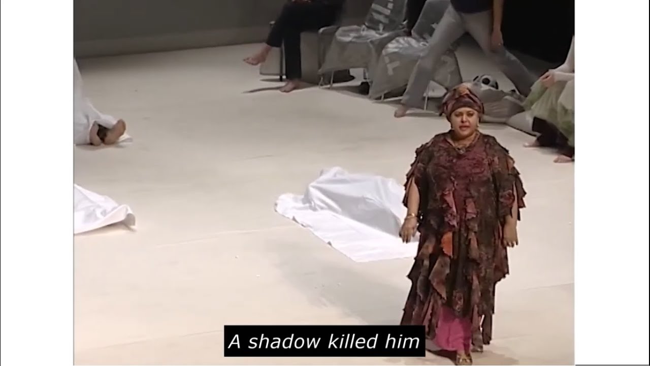 Nežna rezedo boja, Esma Redžpova, anti-ratni song iz predstave Rupe ili ...