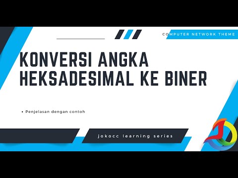 Konversi Heksadesimal ke Biner - YouTube