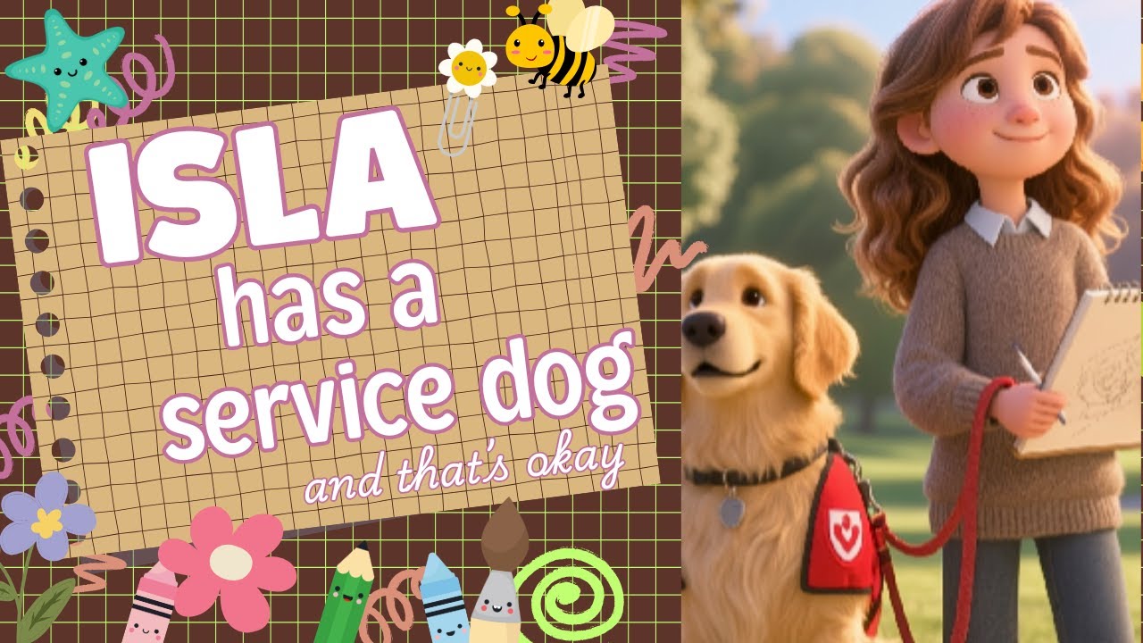 Isla has a Service Dog - YouTube