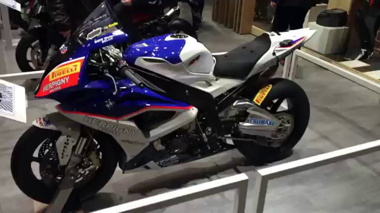 2016 BMW S1000RR In Full Race trim EXPO Brussels - YouTube