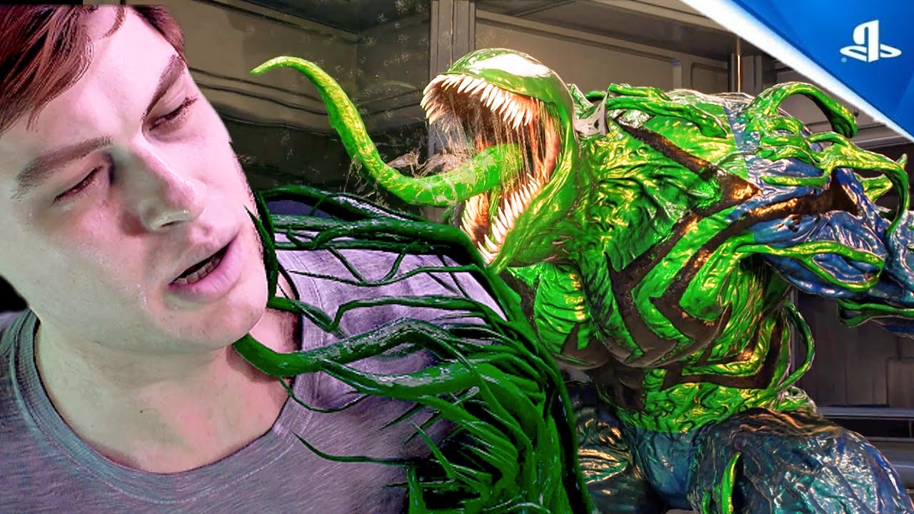 New Harry's Lasher Symbiote Transformation - Marvel's Spider-Man 2 ...