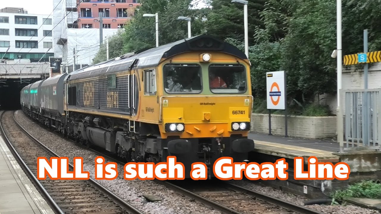 "The North London Line" is a "Brilliant Line" for slow freight trains ...